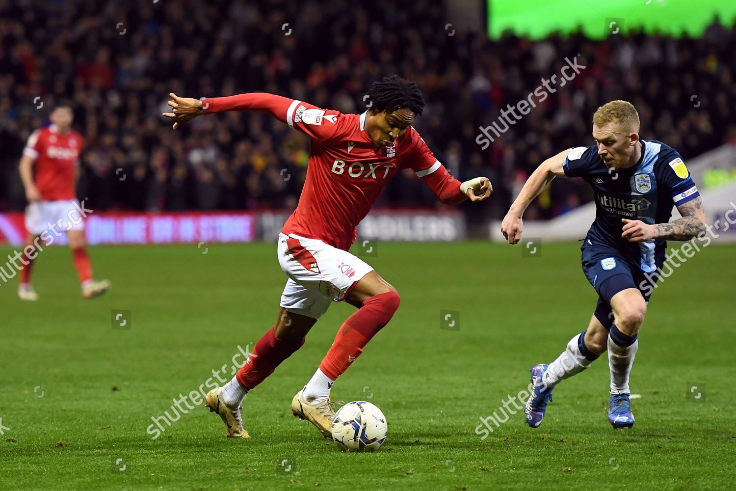 Djed Spence Nottingham Forest Action During Editorial Stock Photo ...