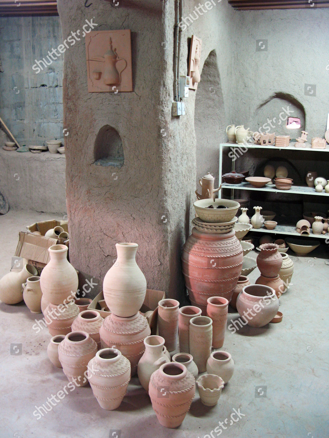 Bahla Pottery Market Sultanate Oman Oman Editorial Stock Photo - Stock ...