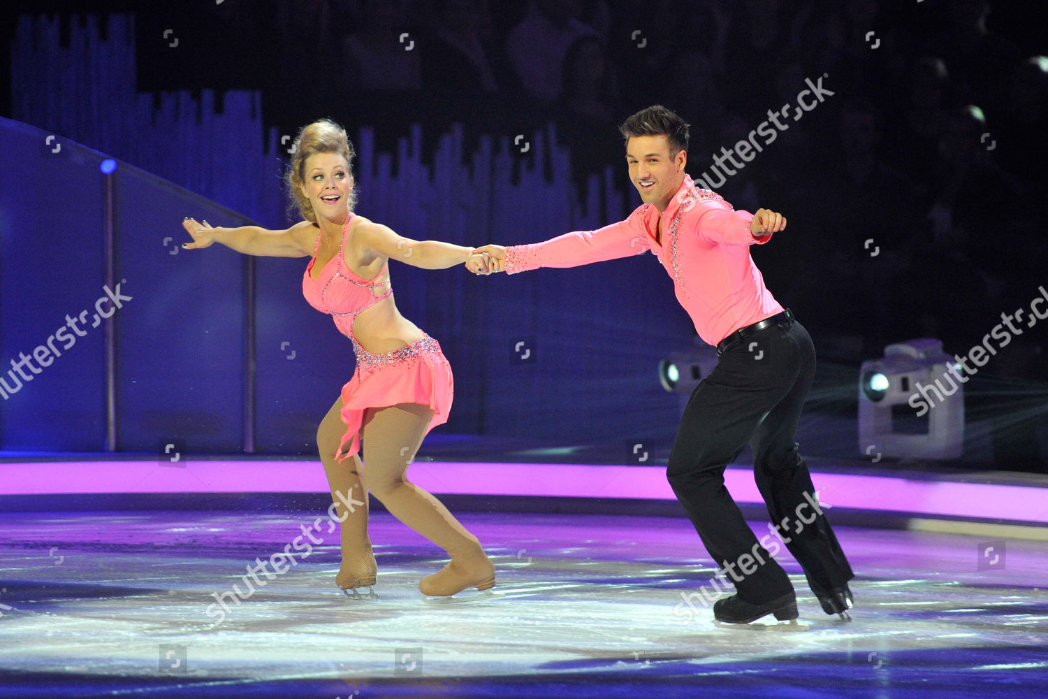 Laura Hamilton Dancing Partner Colin Ratushniak Editorial Stock Photo ...
