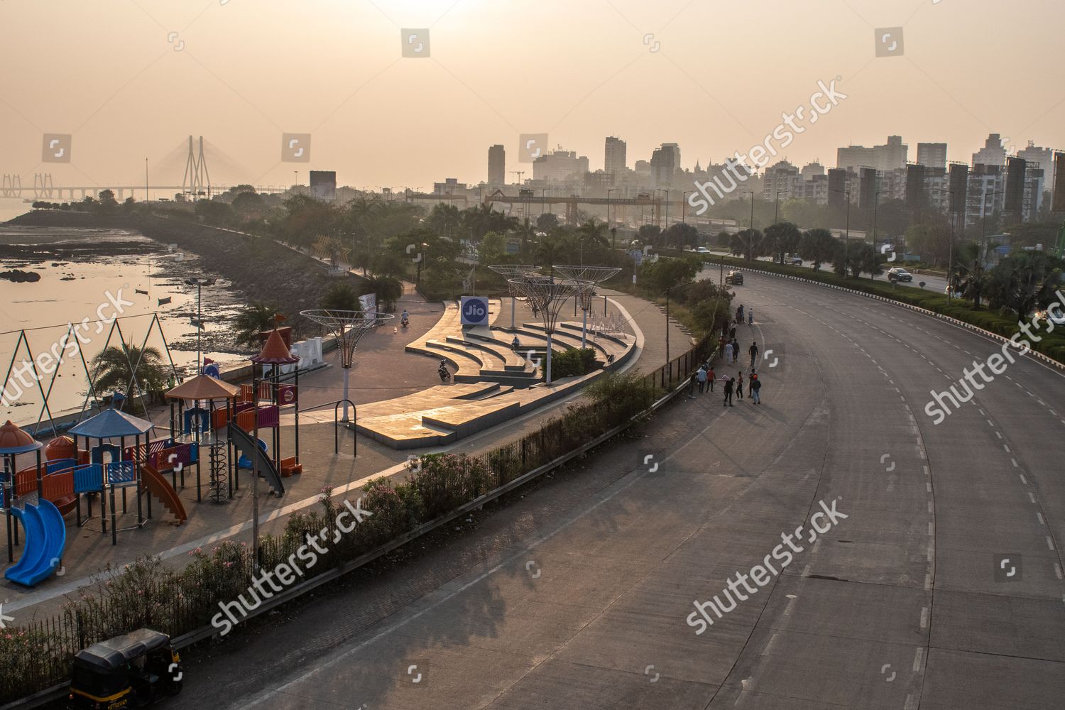 Deserted View Bandra Reclamation After Section Editorial Stock Photo ...