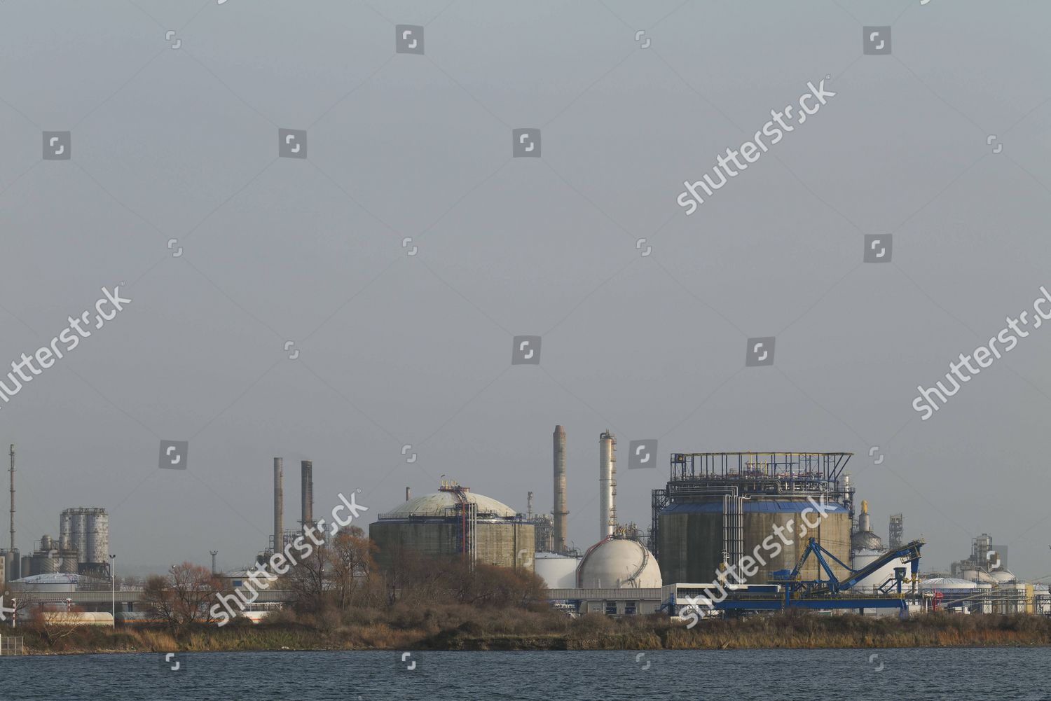 Grand Seaport Le Havre Alkion Petrochemical Editorial Stock Photo ...
