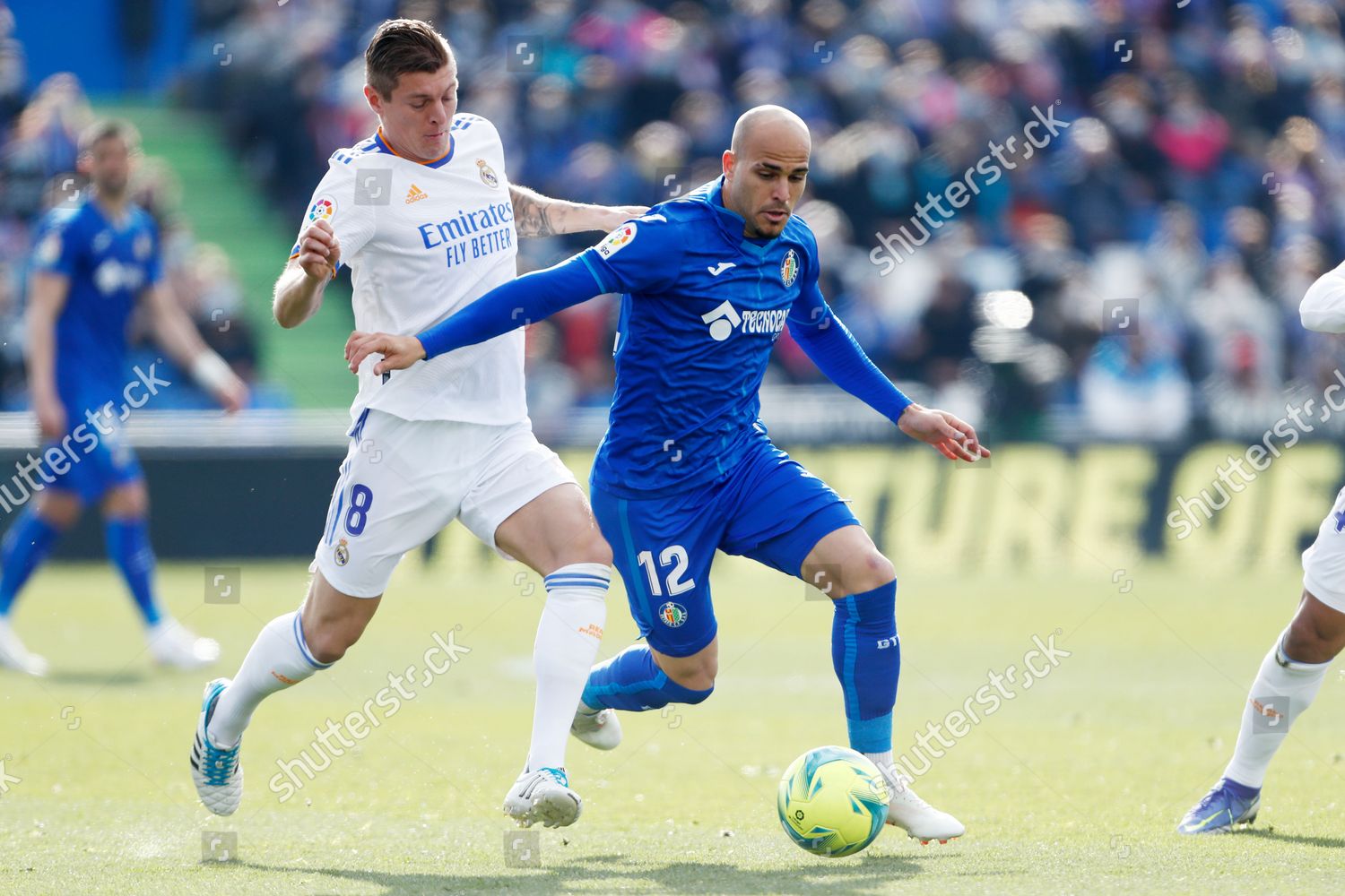 Sandro Ramirez Getafe Toni Kroos Real Editorial Stock Photo - Stock ...