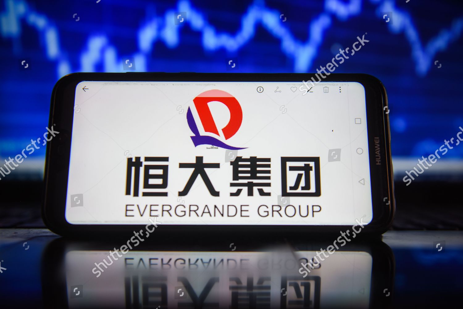 This Photo Illustration Ever Grande Logo Editorial Stock Photo - Stock ...