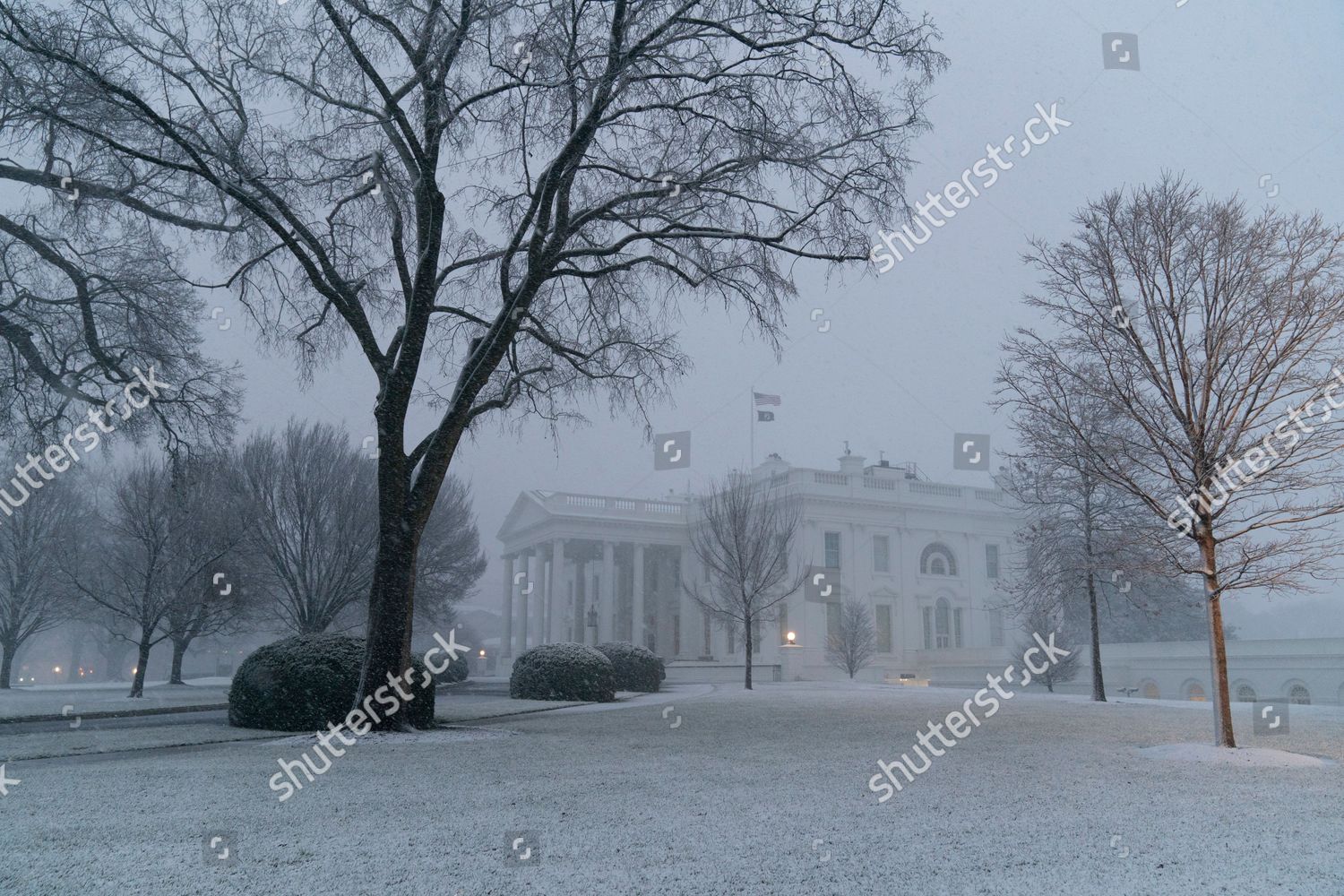 White House Washington Dc Seen During Editorial Stock Photo - Stock ...