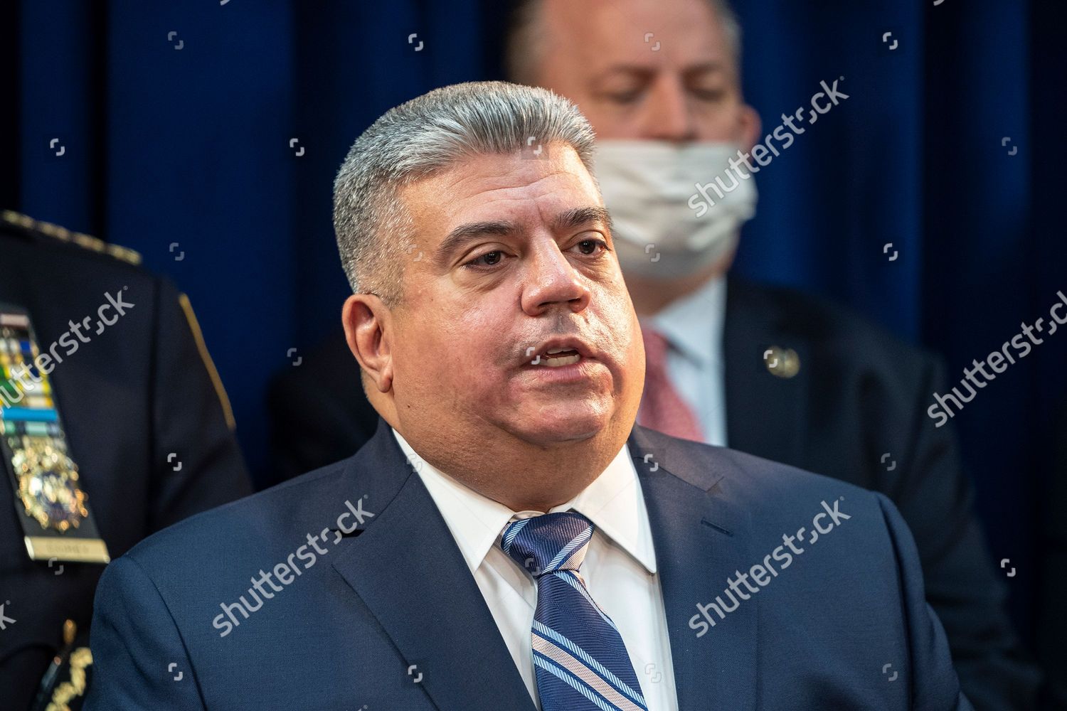 Brooklyn District Attorney Eric Gonzalez Speaks Editorial Stock Photo ...