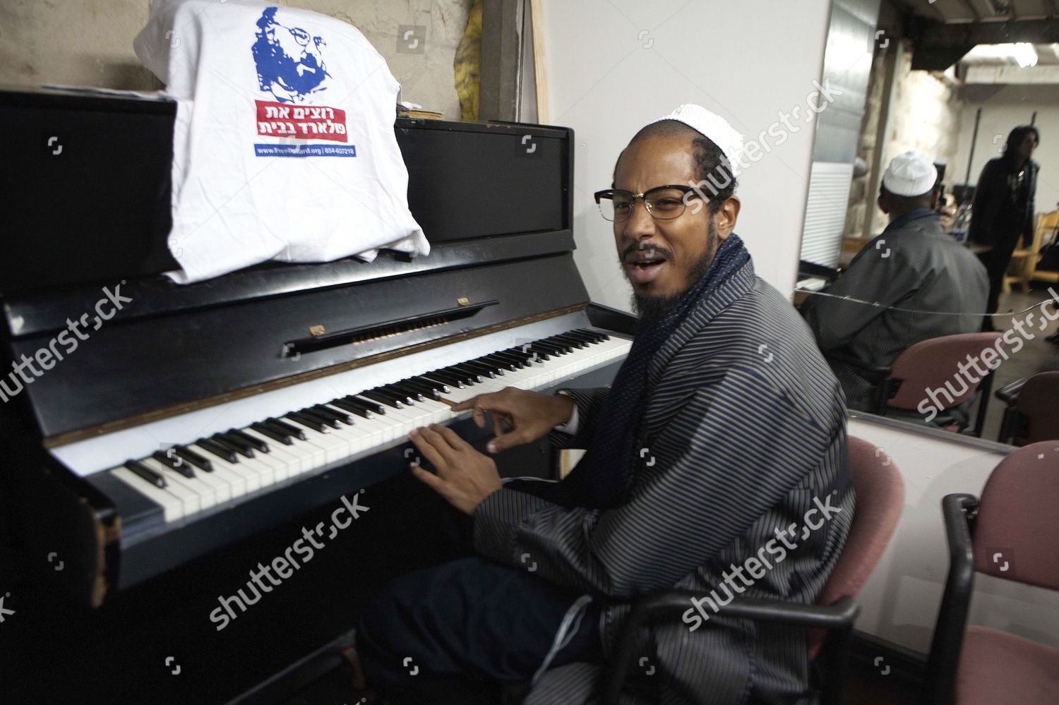 Rapper Shyne Plays Piano Before World Editorial Stock Photo - Stock ...