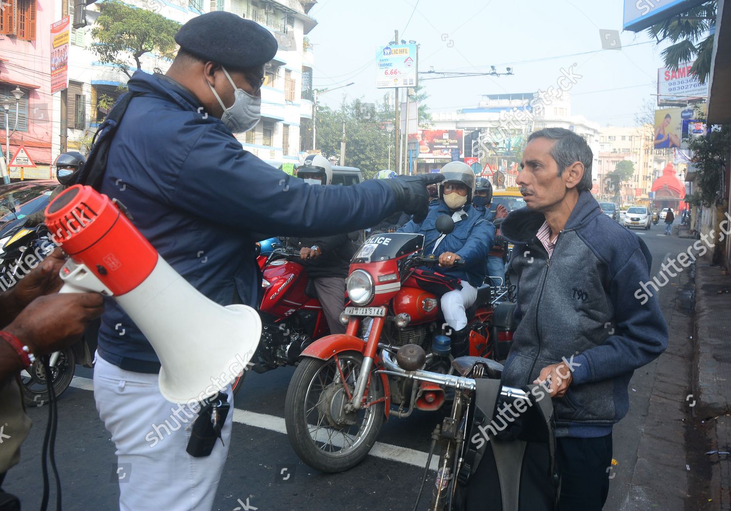 Police Take Action On People Who Editorial Stock Photo - Stock Image ...