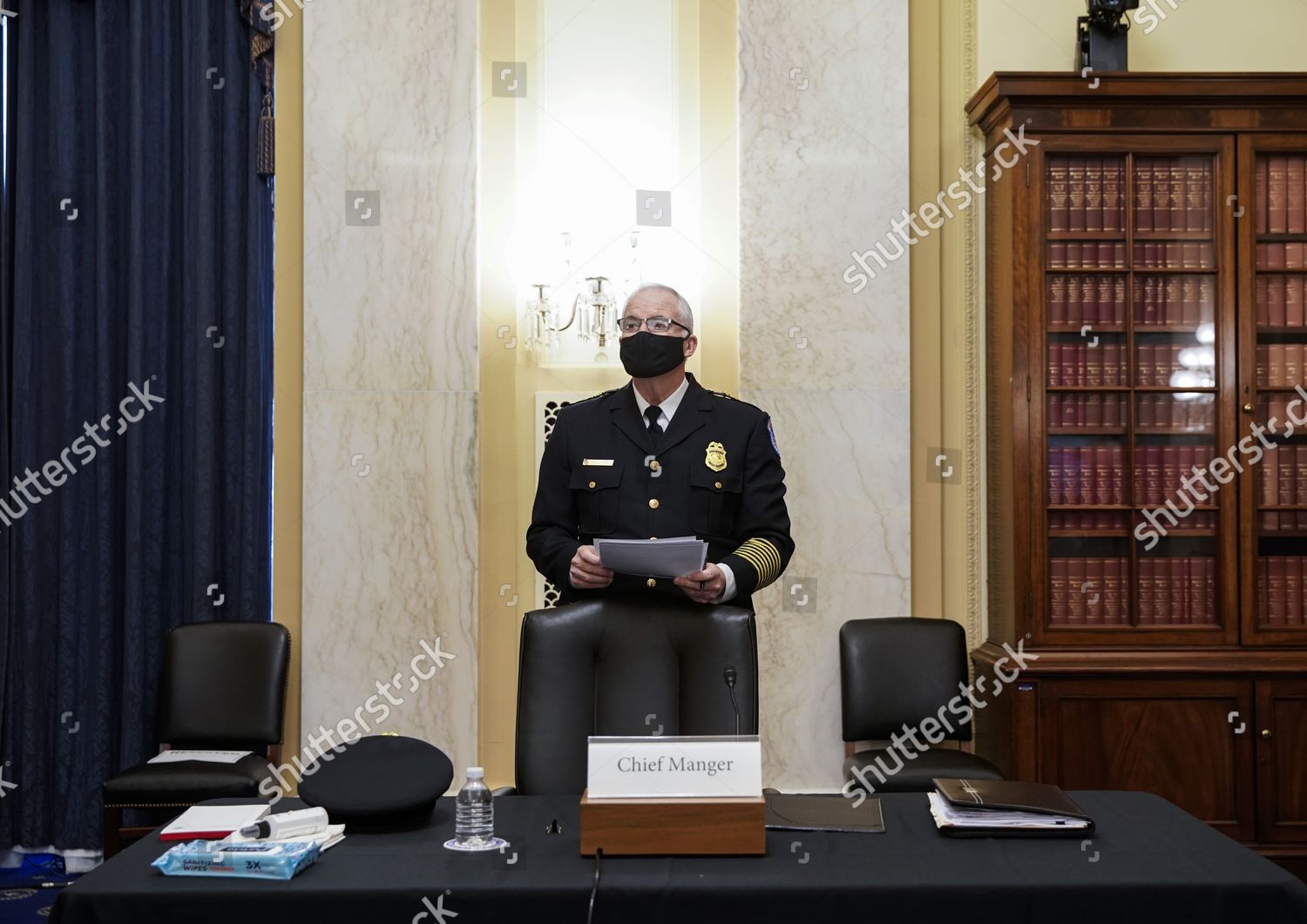 Us Capitol Police Chief Tom Manger Editorial Stock Photo - Stock Image ...