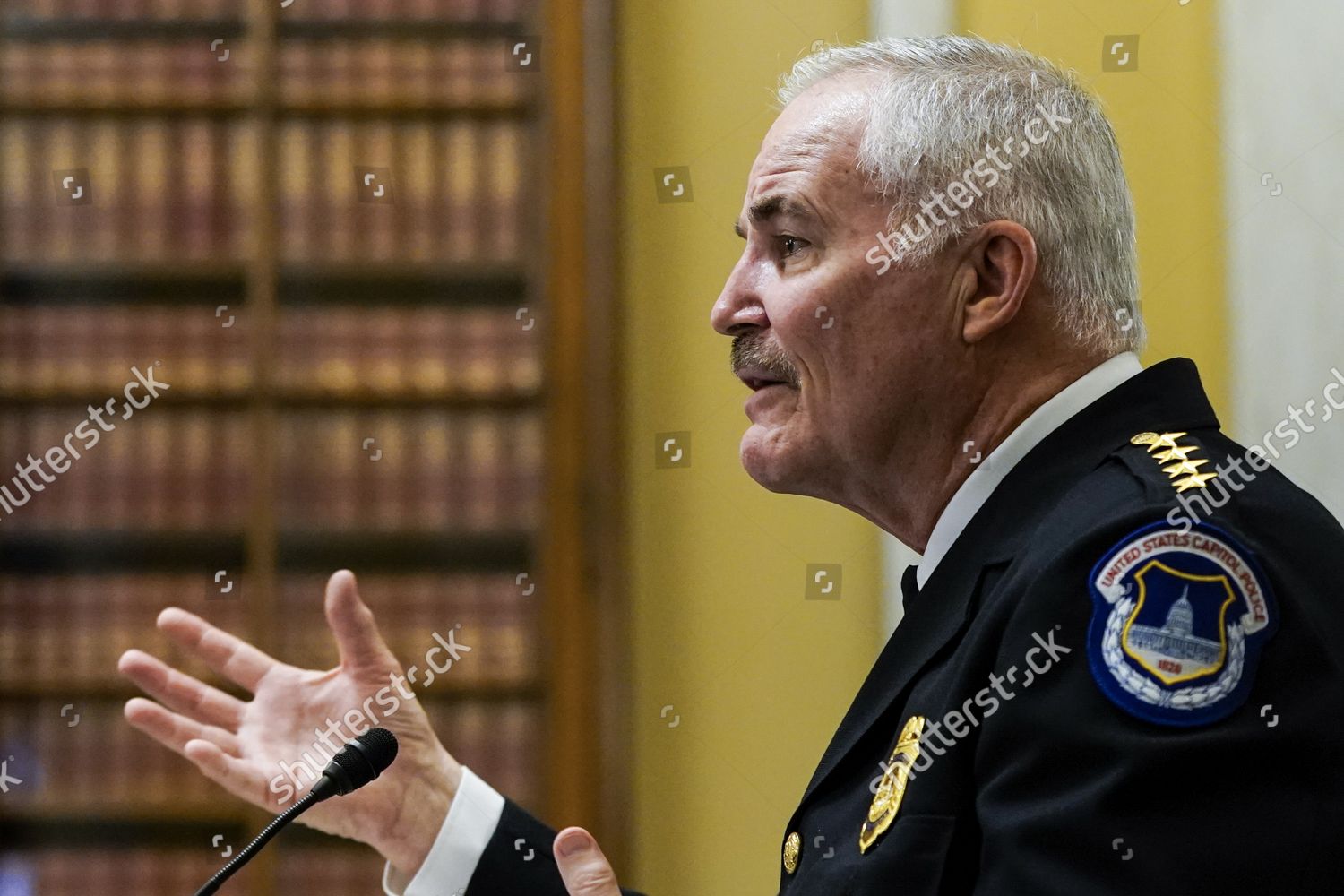 Us Capitol Police Chief Tom Manger Editorial Stock Photo - Stock Image ...