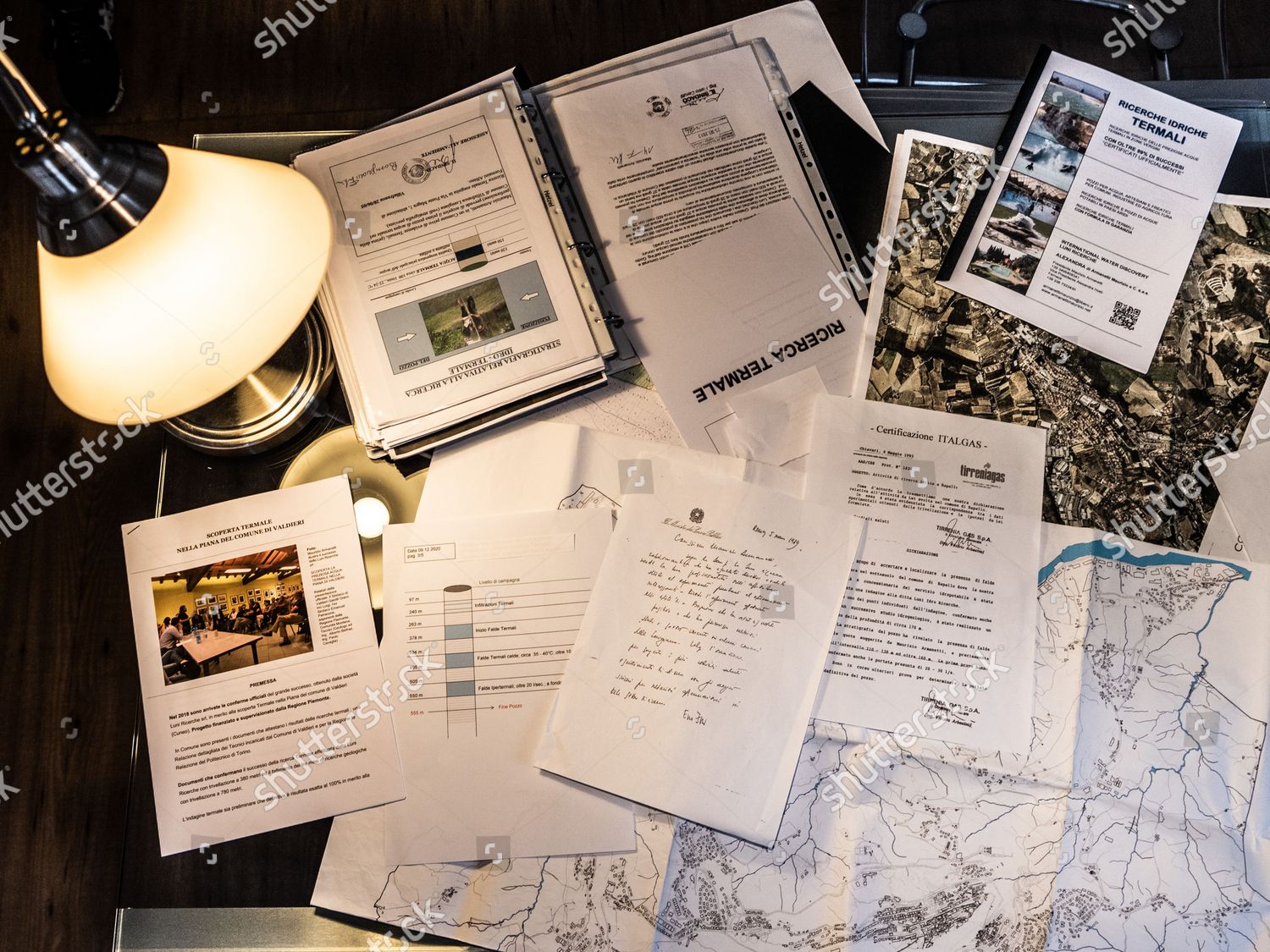 Documentation Work Acknowledgments Diviner Maurizio Armanetti Editorial Stock Photo - Stock ...