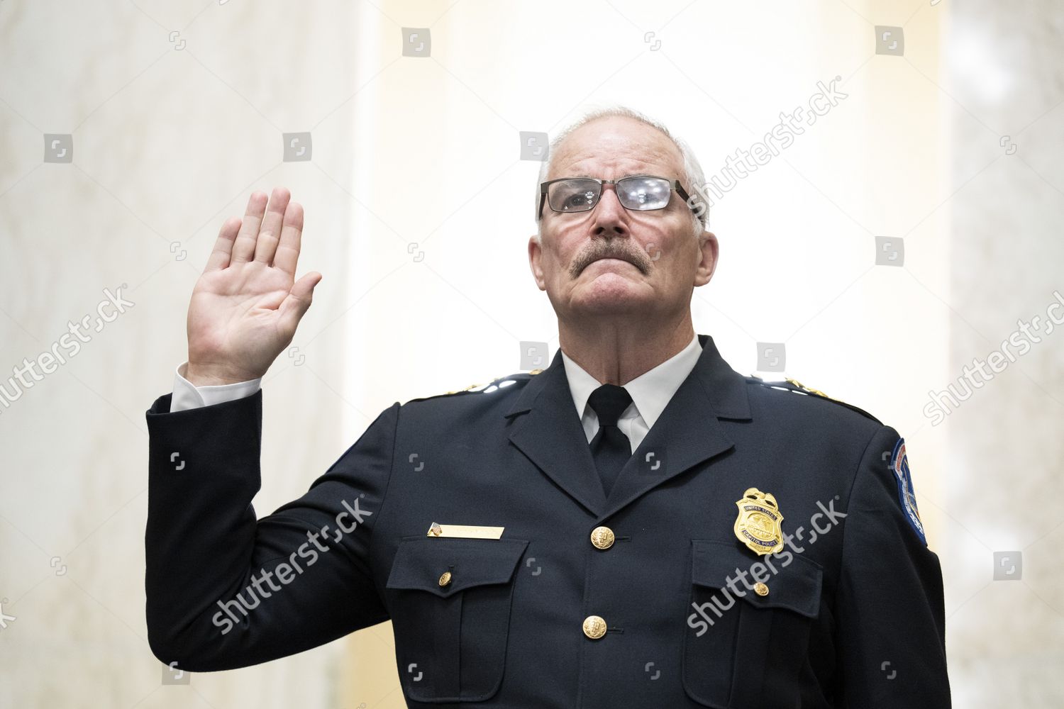 Us Capitol Police Chief Tom Manger Editorial Stock Photo - Stock Image ...