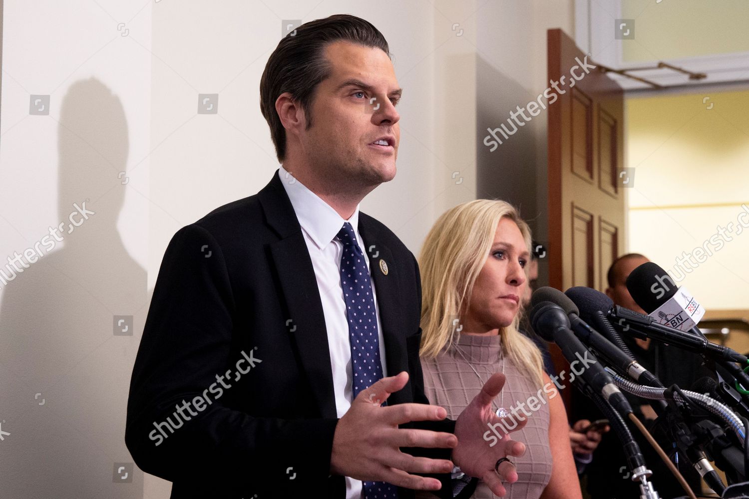 Republican Represenative Georgia Marjorie Taylor Greene Editorial Stock ...