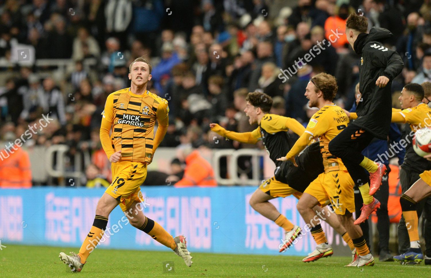 Adam May Cambridge United Celebrates After Editorial Stock Photo ...
