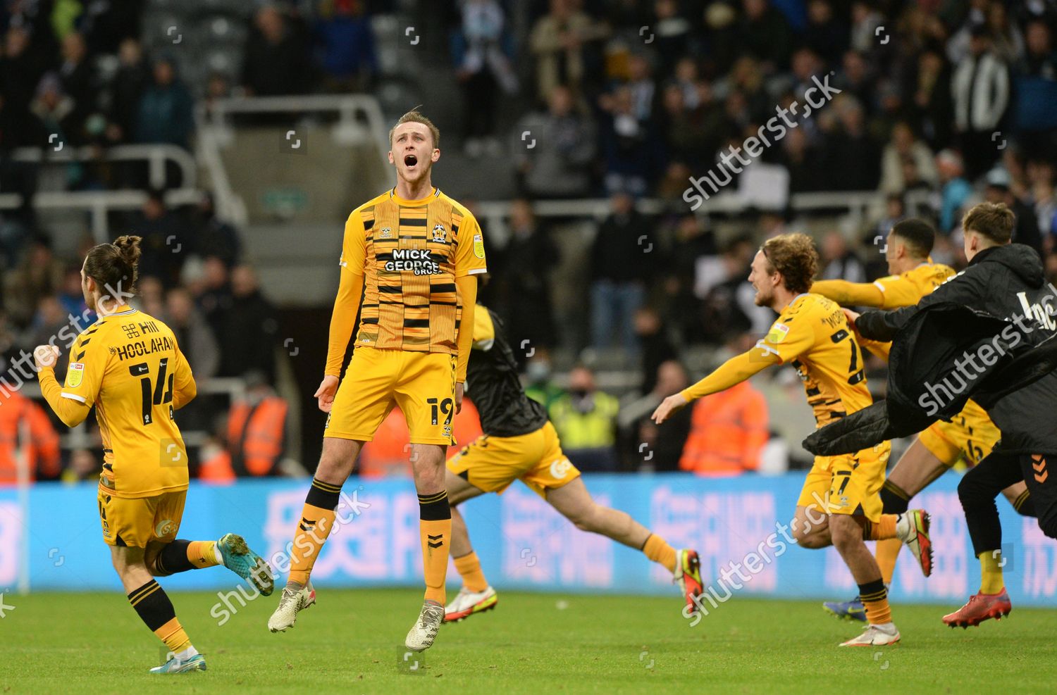 Adam May Cambridge United Celebrates After Editorial Stock Photo ...