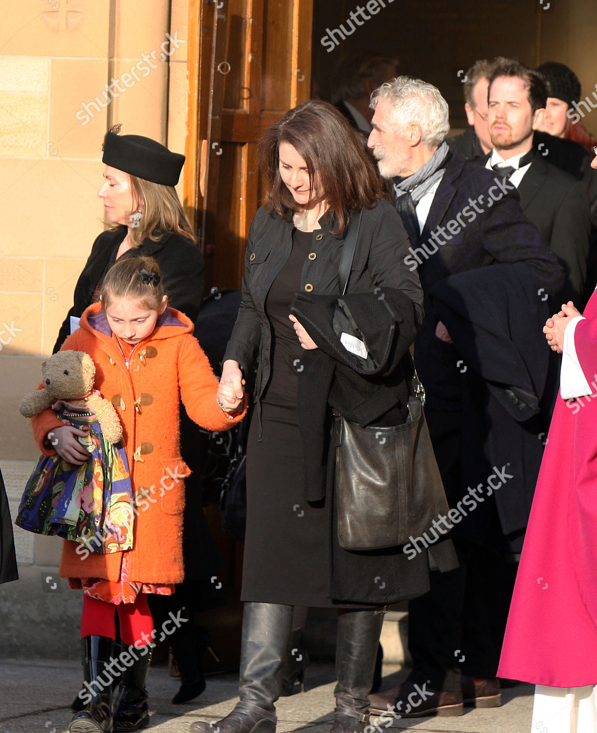 Gerry Raffertys Daughter Martha Granddaughter Celia Editorial Stock ...