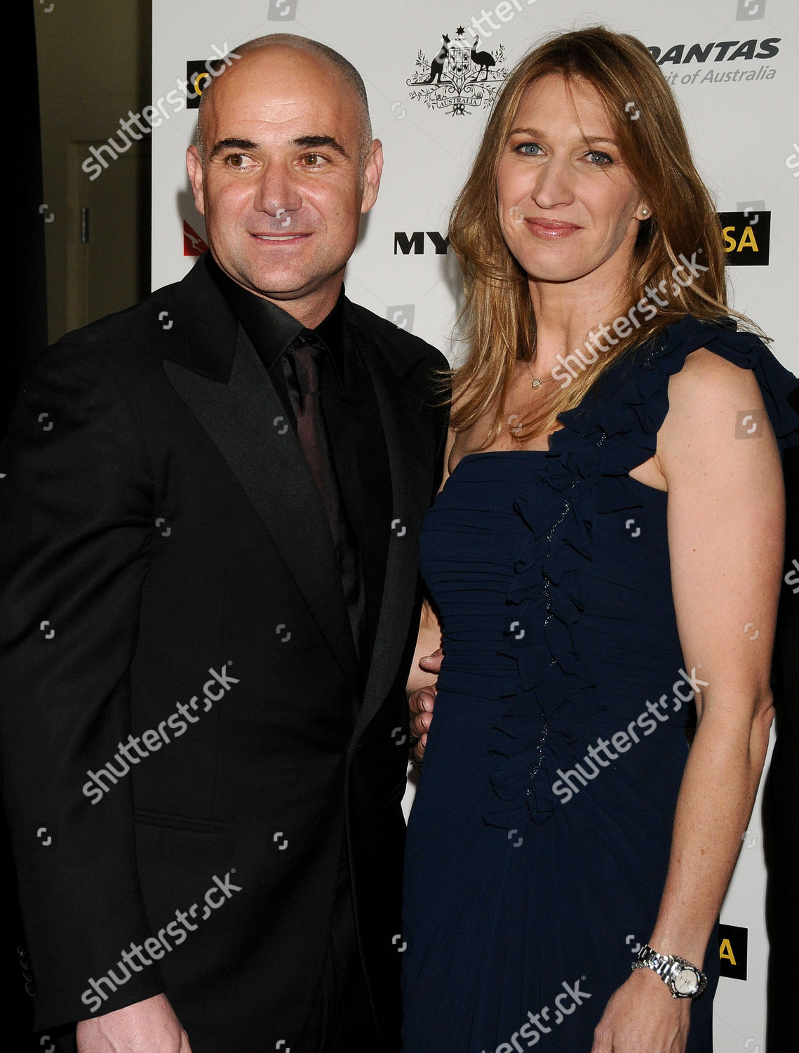 Andre Agassi Wife Steffi Graf Editorial Stock Photo - Stock Image ...