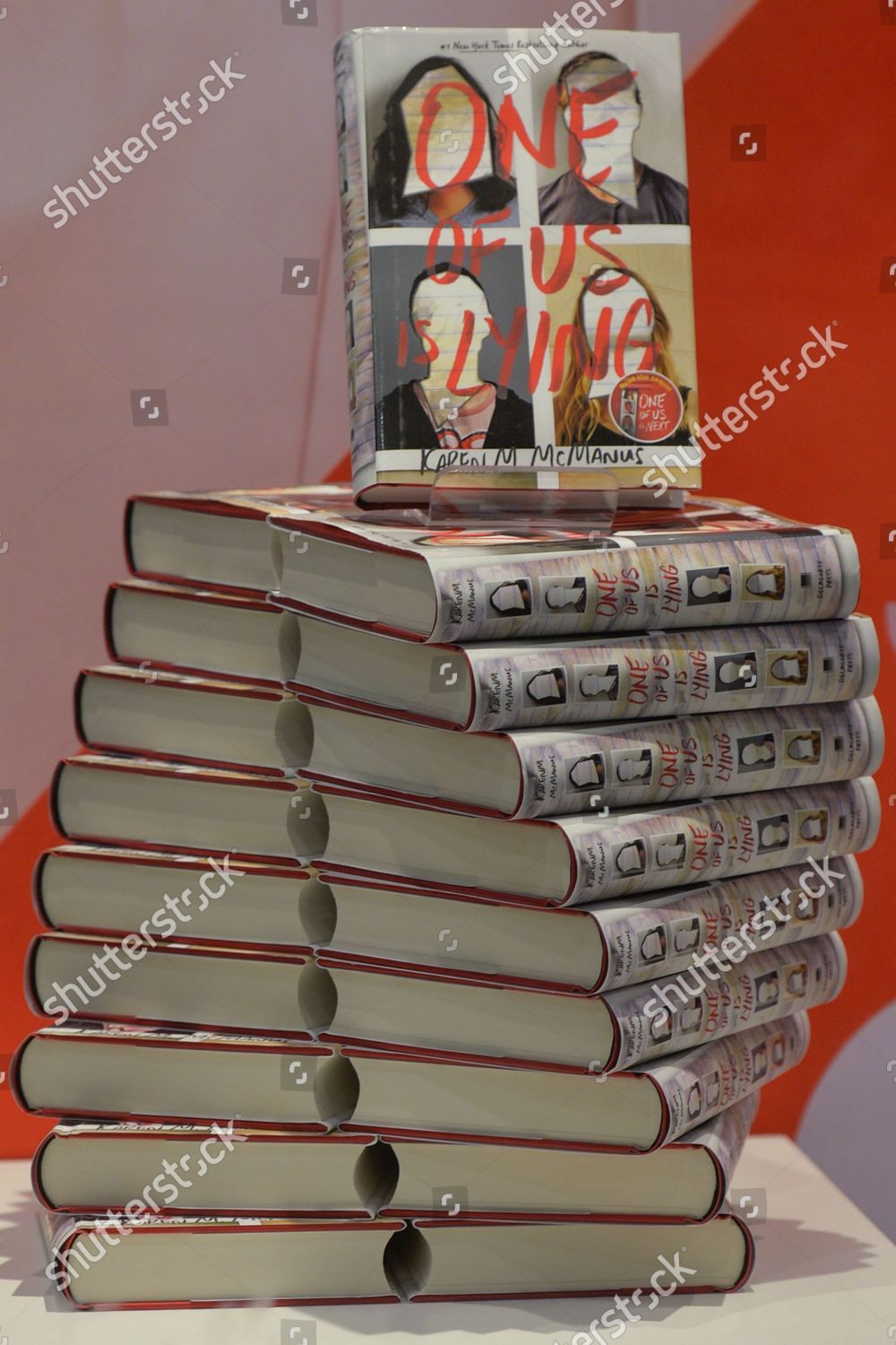 One Us Lying Novel By Karen Editorial Stock Photo - Stock Image ...