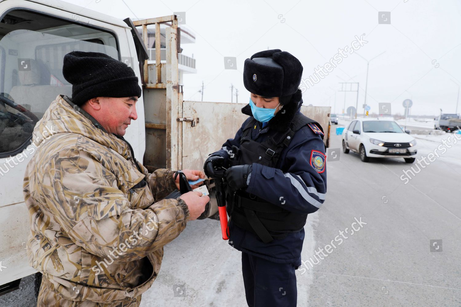 Security Forces Beef Security Checks Entry Editorial Stock Photo ...