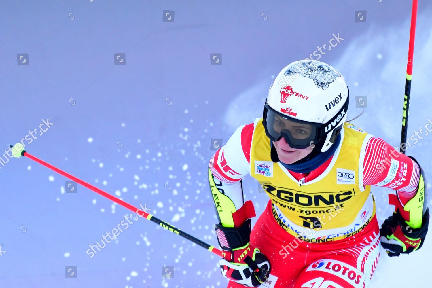 Maryna Gasienicadaniel Poland Action During Second Editorial Stock Photo - Stock Image ...