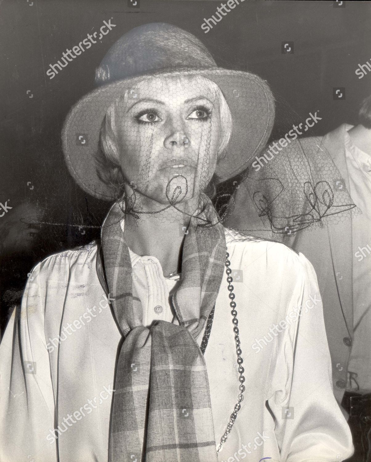 Britt Ekland Wembley Pool Her Newlytrimmed Editorial Stock Photo ...