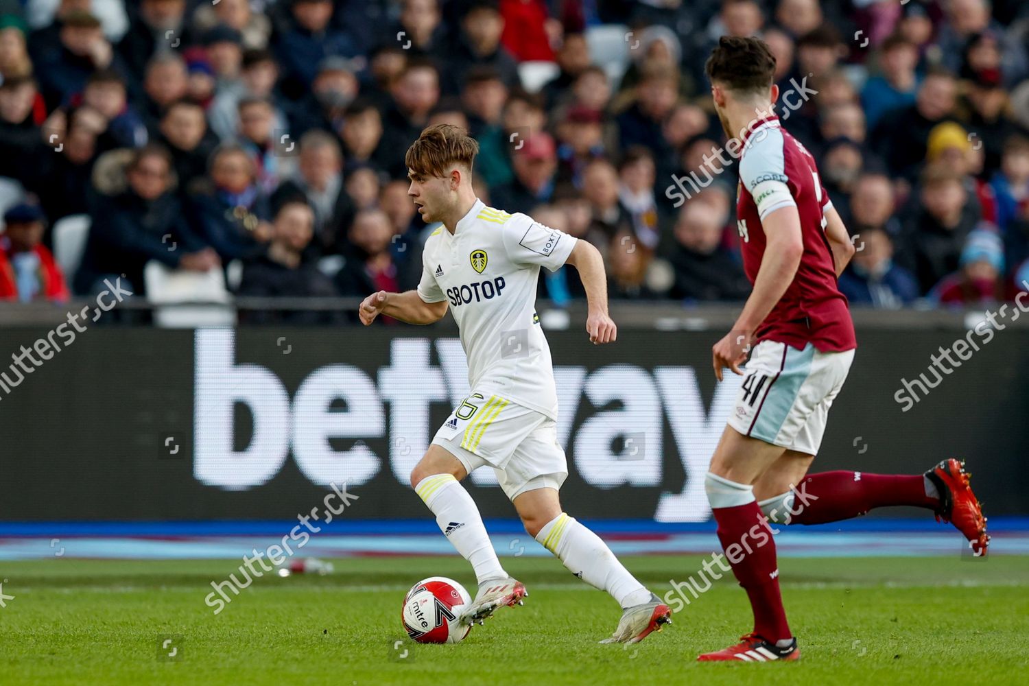 Leeds United Midfielder Lewis Bate 26 Editorial Stock Photo - Stock ...