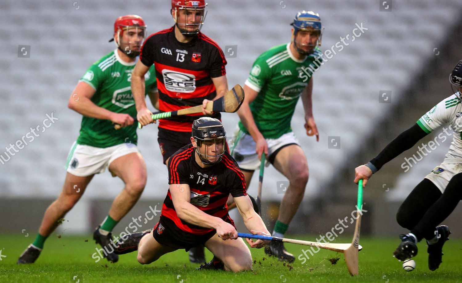 Kilmallock Vs Ballygunner Ballygunners Kevin Mahony Editorial Stock ...