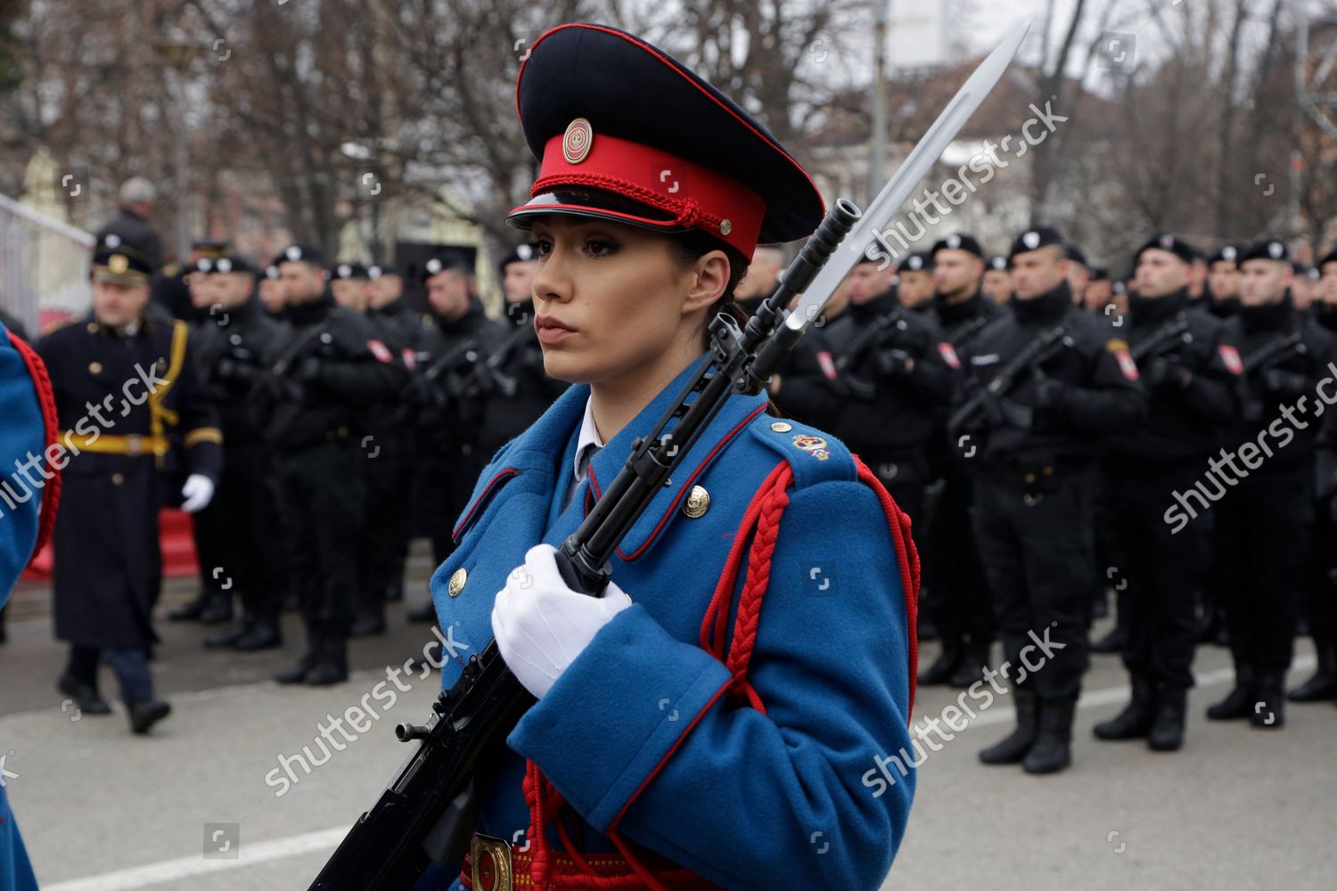 Bosnian Serb Police Officers Take Part Editorial Stock Photo - Stock ...