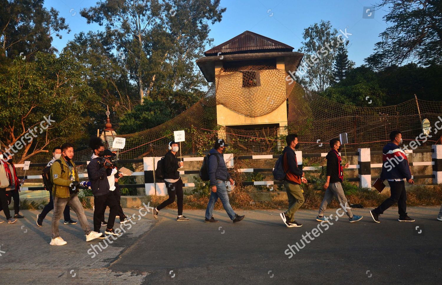 Indian Army Look Out Army Sentry Editorial Stock Photo - Stock Image ...