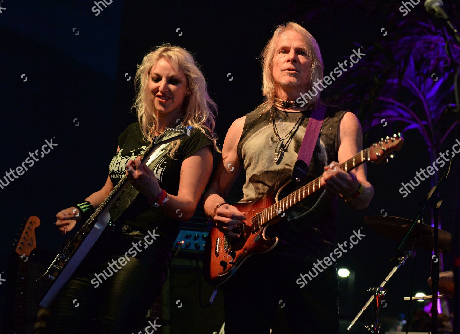 Britt Lightning Vixen Steve Morse Deep Editorial Stock Photo - Stock ...
