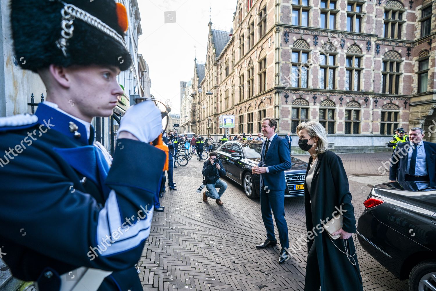 Minister Henk Kamp Hands On His Editorial Stock Photo - Stock Image ...