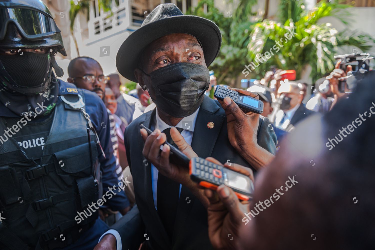 Haitian Senate President Joseph Lambert Speak Editorial Stock Photo ...