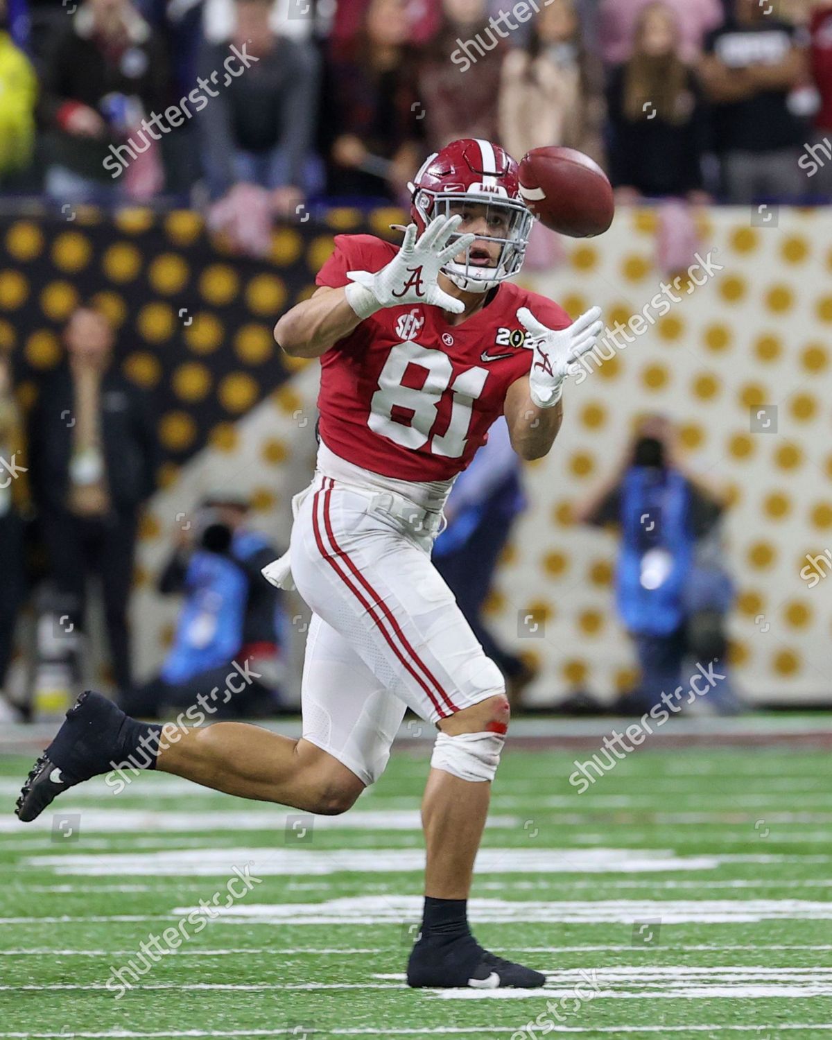 Alabama Crimson Tide Tight End Cameron Editorial Stock Photo - Stock ...