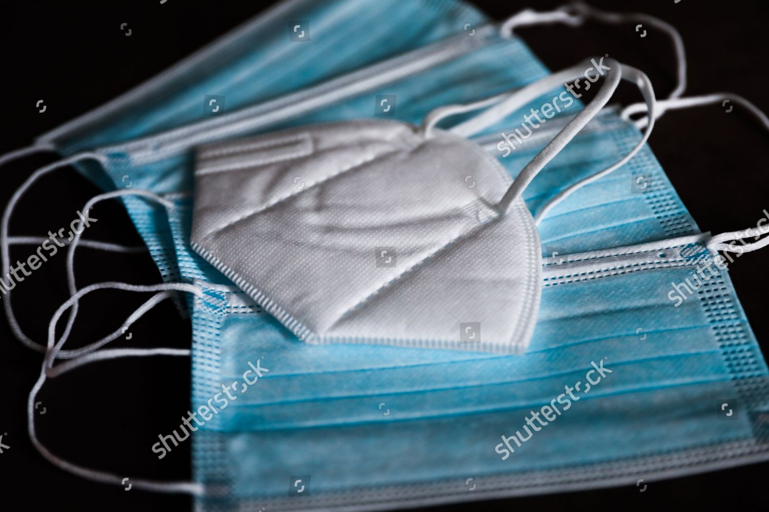 Ffp2 Face Mask Disposable Surgical Face Editorial Stock Photo - Stock ...