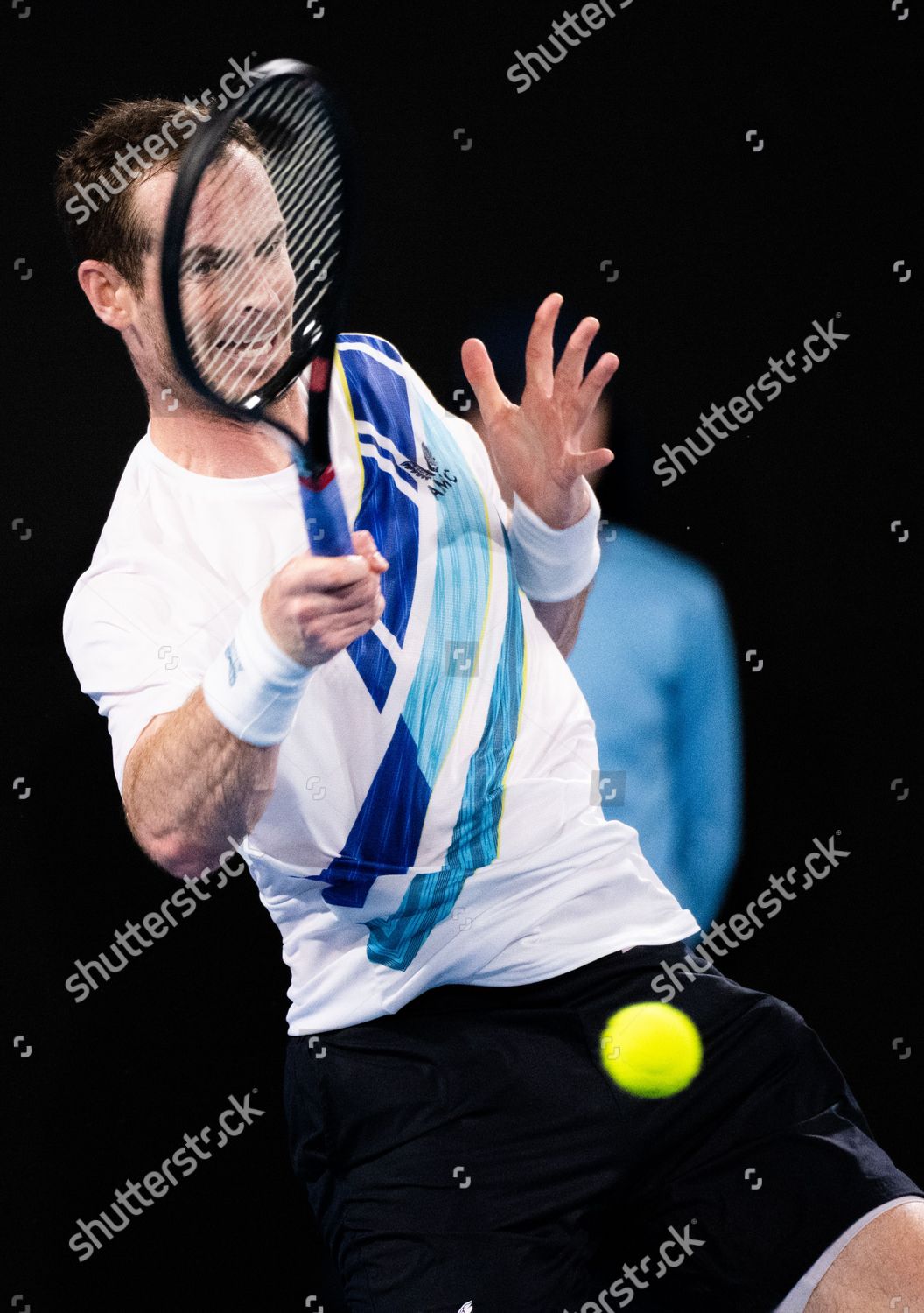 Andy Murray Action During His Round Editorial Stock Photo - Stock Image ...