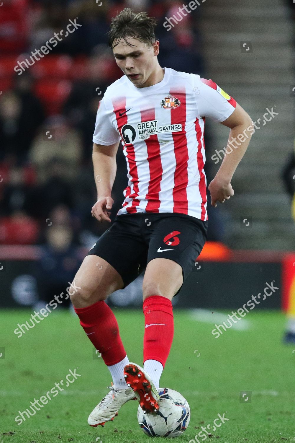Callum Doyle Sunderland Action During Sky Editorial Stock Photo - Stock ...
