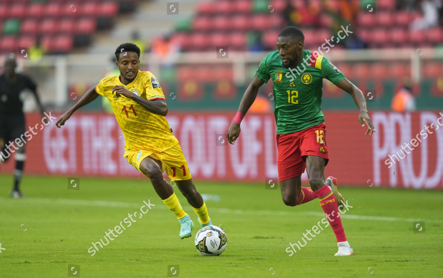 Karl Toko Ekambi Cameroon Amanuel Gebremichael Editorial Stock Photo ...