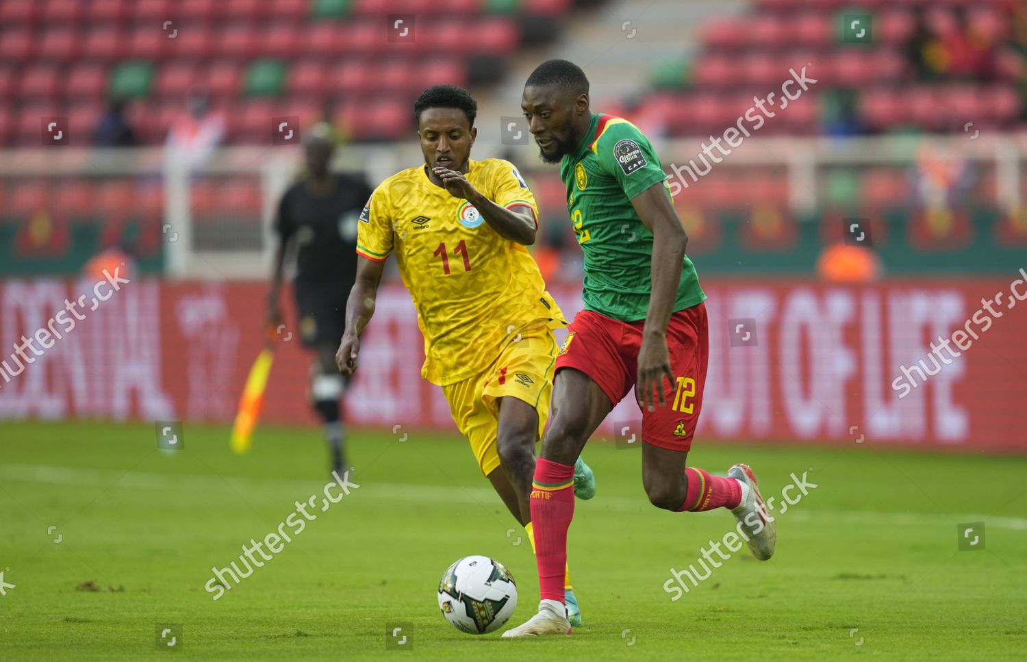 Karl Toko Ekambi Cameroon Amanuel Gebremichael Editorial Stock Photo ...