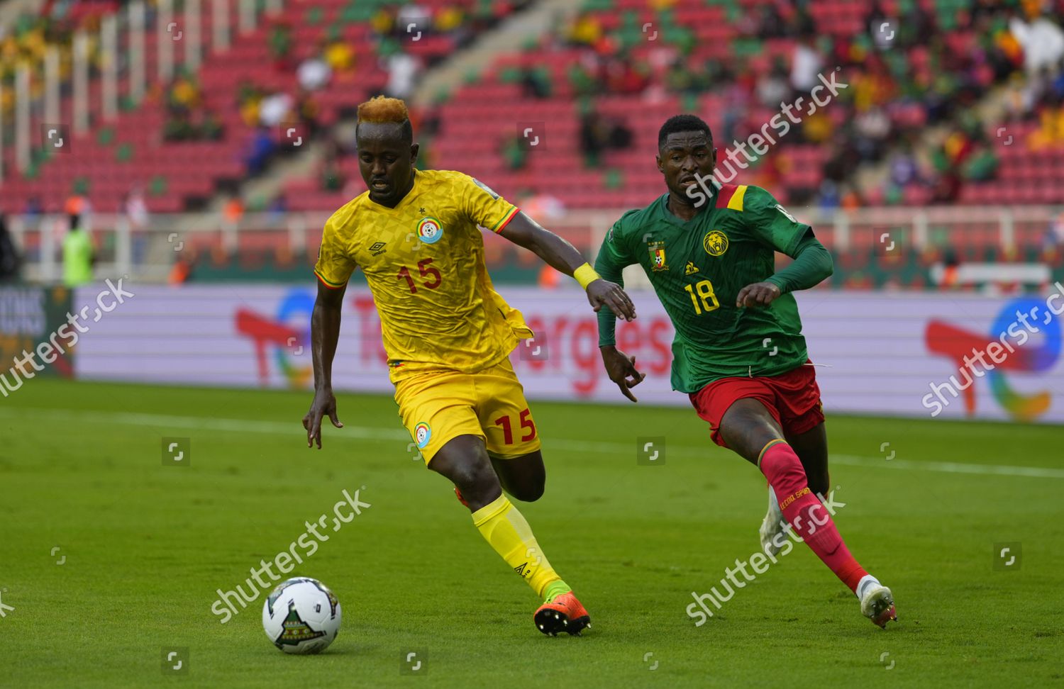 Martin Hongla Cameroon Aschalew Tamene Ethiopia Editorial Stock Photo - Stock Image | Shutterstock