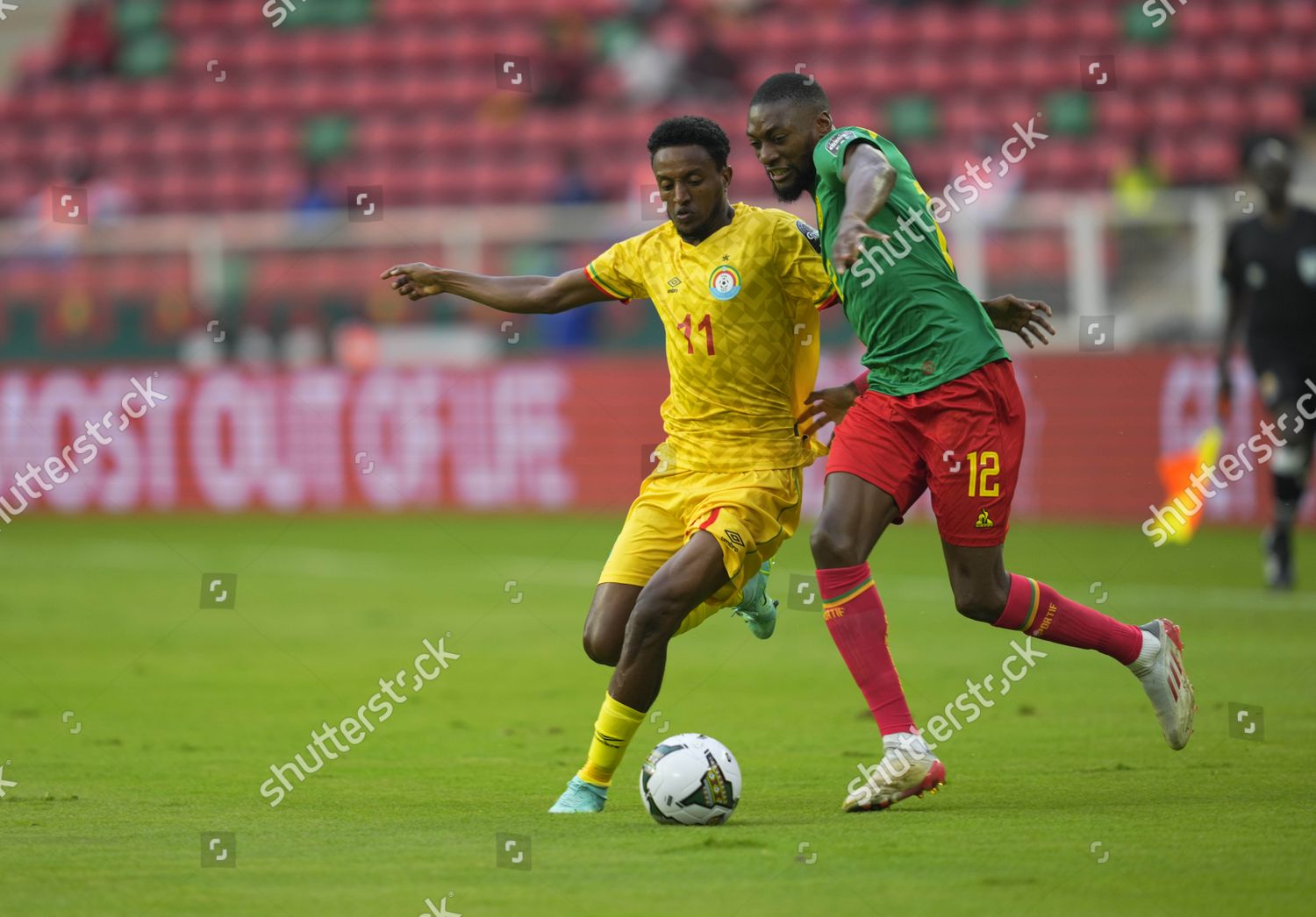 Karl Toko Ekambi Cameroon Amanuel Gebremichael Editorial Stock Photo ...