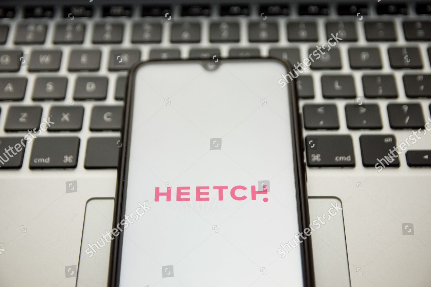 This Photo Illustration Heetch Logo Seen Editorial Stock Photo - Stock ...