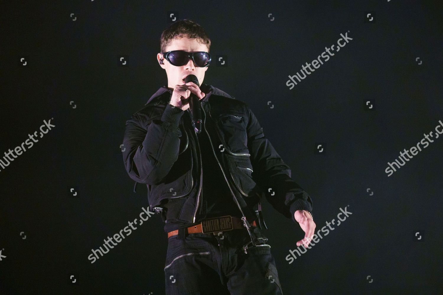 Singer Christian Senra Artistically Known Sen Editorial Stock Photo ...
