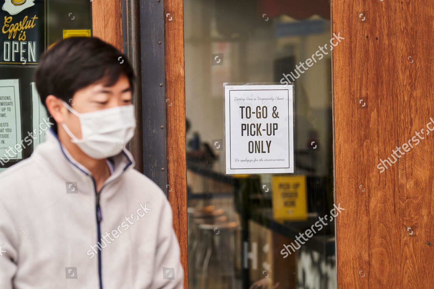Togo Pickup Only Sign Posted On Editorial Stock Photo - Stock Image ...