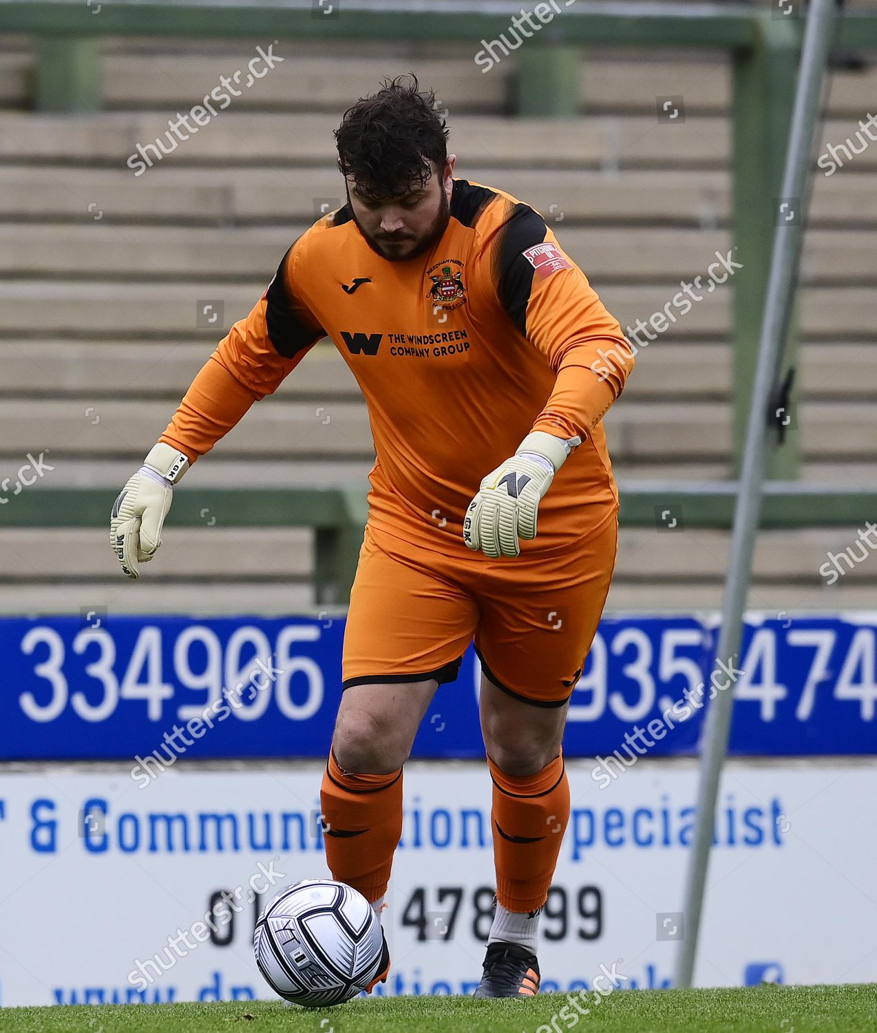 Marcus Garnham Goalkeeper Needham Market During Editorial Stock Photo ...