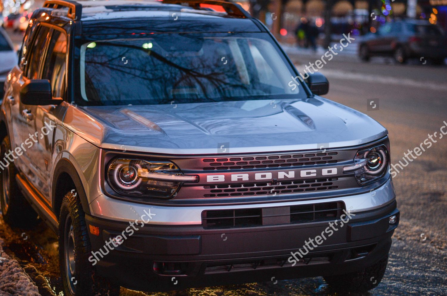 Ford Bronco Parked Downtown Edmonton On Editorial Stock Photo - Stock ...