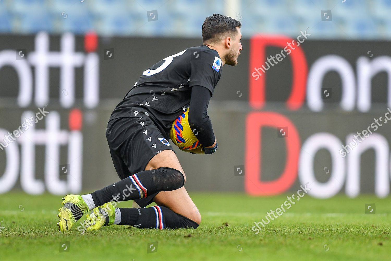 Wladimiro Falcone Sampdoria Editorial Stock Photo - Stock Image ...