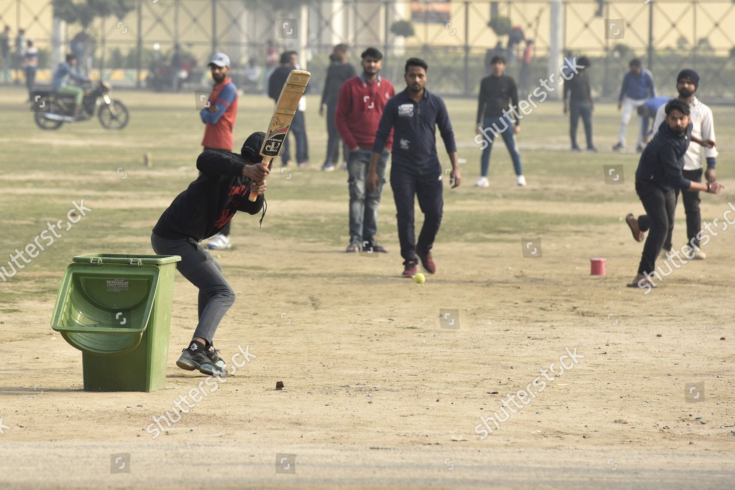 People Play Cricket During Sunny Hours Editorial Stock Photo - Stock ...