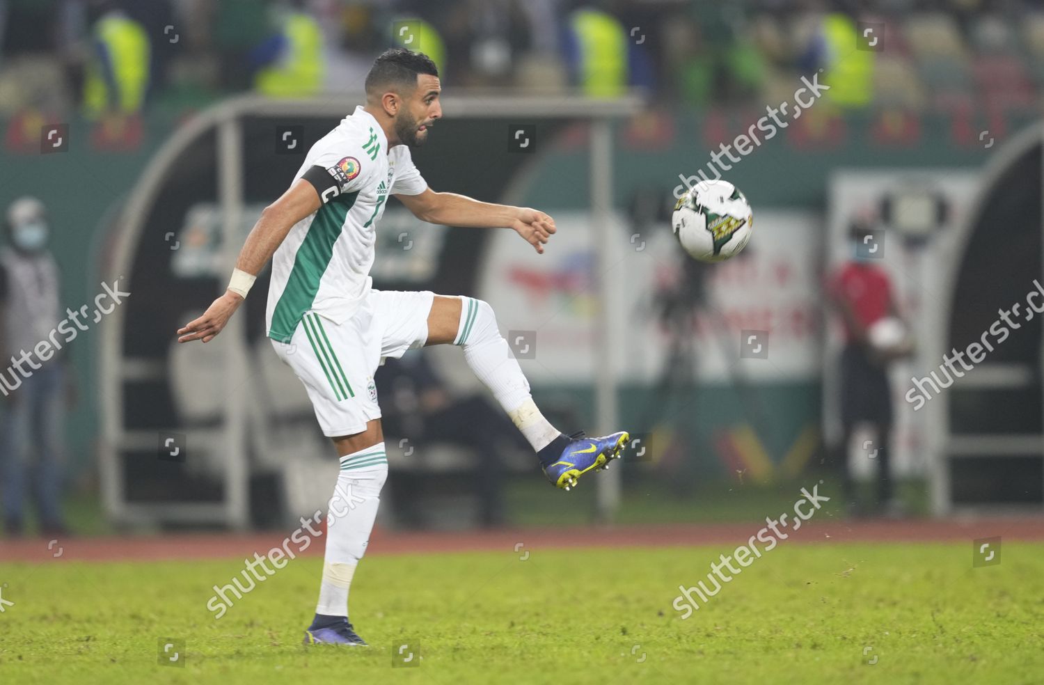 Riyad Mahrez Captain Algeria During Algeria Editorial Stock Photo ...