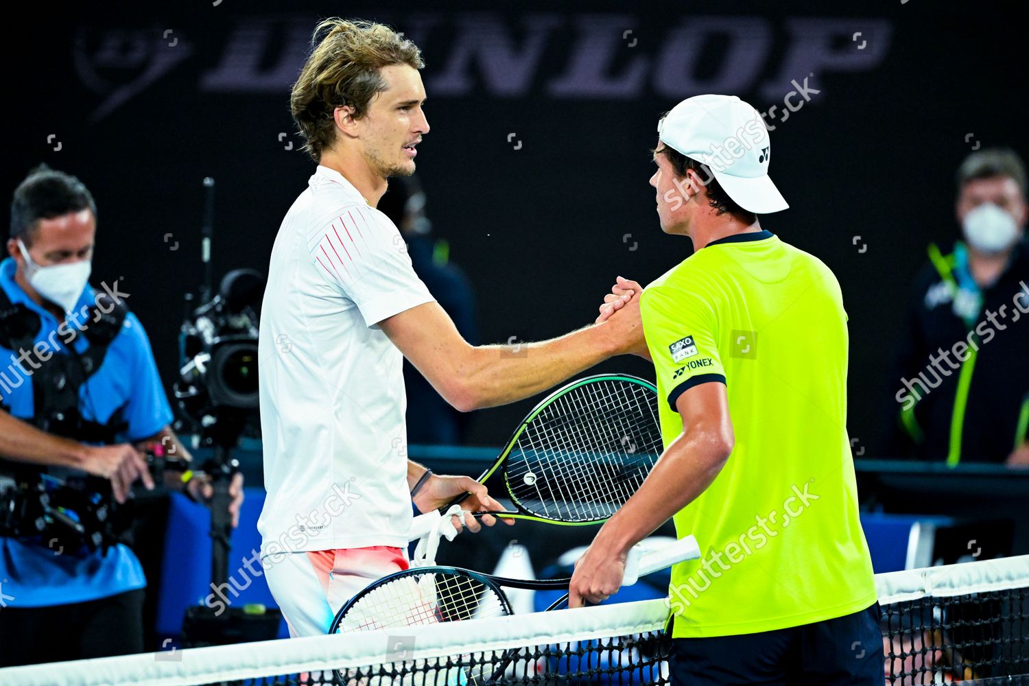 Alexander Zverev L Germany Daniel Altmaier Editorial Stock Photo - Stock Image | Shutterstock
