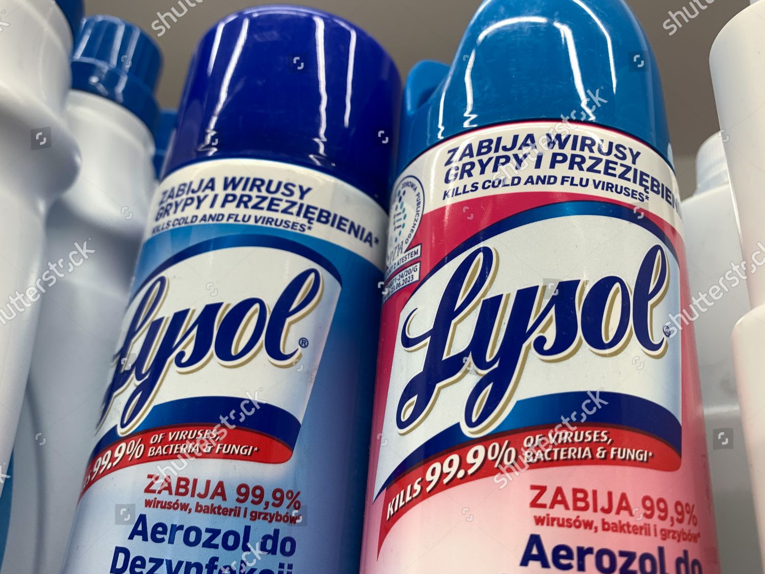 Lysol Logo Seen On Product Packaging Editorial Stock Photo - Stock ...