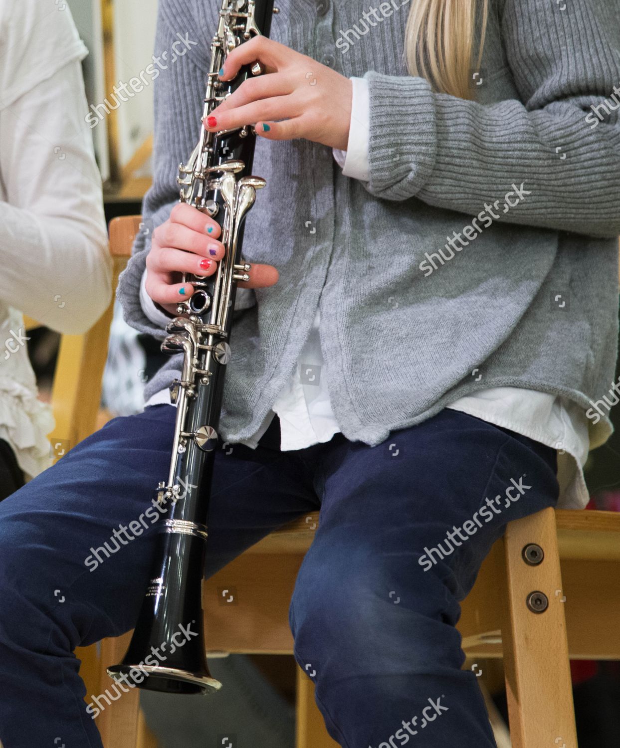 Children Playing Instruments Music School Cultural Editorial Stock ...